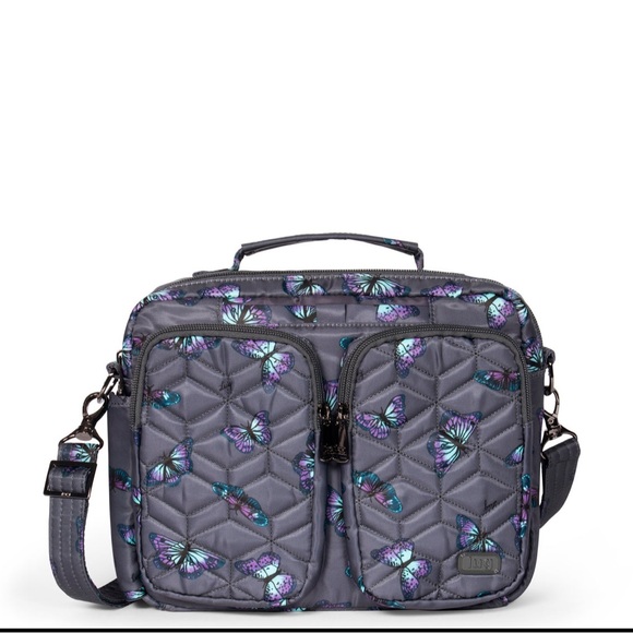 lug | Bags | Lug Navigator Crossbody Bag Nwt Butterfly Grey Or Camo ...